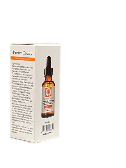 Pretty Cowry Vitamin C Facial Serum 30ml | Africa Products Shop