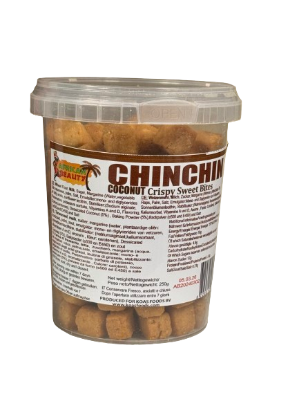 Chic Chin Coconut Crispy Sweet Bites 250 g | Africa Products Shop