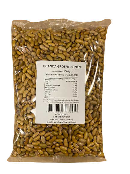 Malibu Green African Beans 1kg | Africa Products Shop