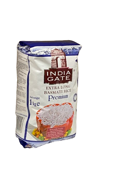 India Gate Extra Long Basmati Rice 1kg | Africa Products Shop