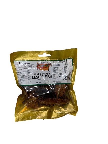 Lizard Fish Dried and Smoked 150 g | Africa Products Shop