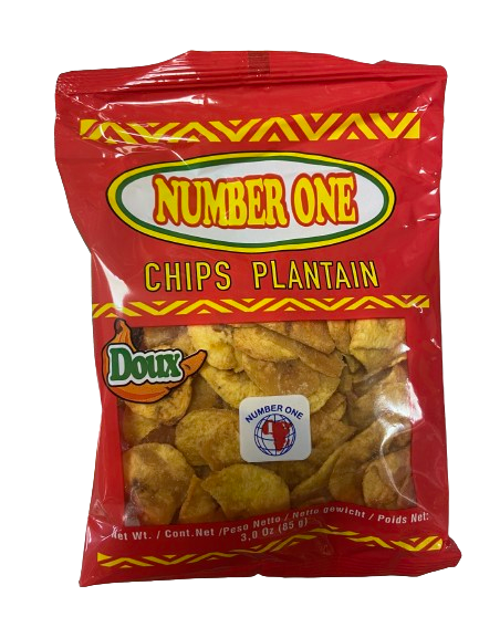 Number One Banan Plantain Chips Doux | Africa Products Shop