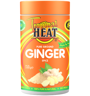 Tropical Heat Pure Ground Ginger Spice 100 ml | Africa Products Shop