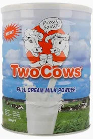 Two Cows Full Cream Milk Powder 900 g | Africa Products Shop