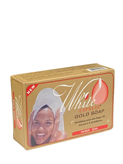 White Express Gold Soap Exfoliant Soap Fairer Skin 200 g | Africa ...