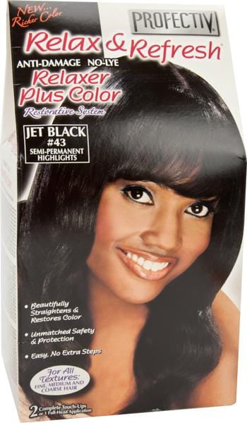Profectiv Relaxer Plus Color 43 Jet Black | Africa Products Shop