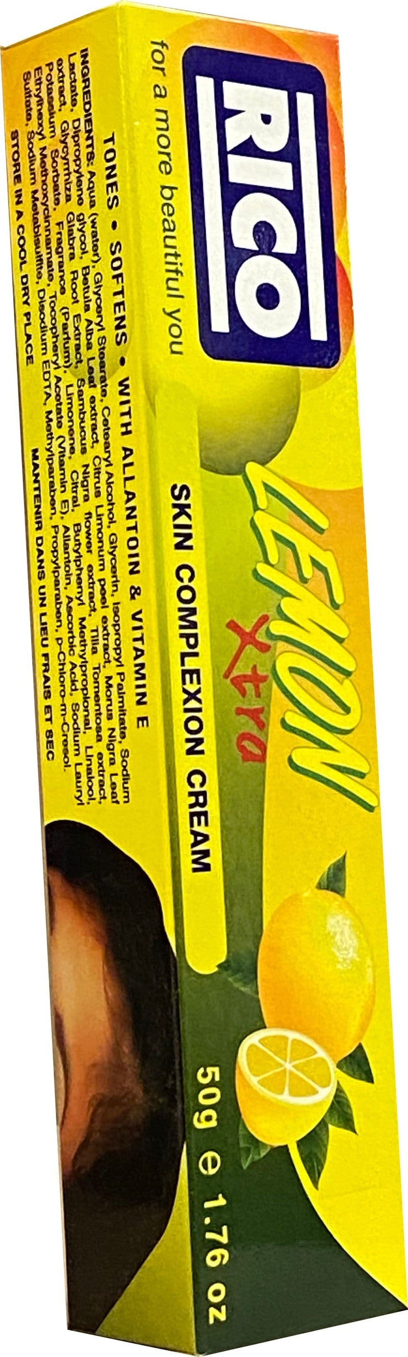 Rico Lemon Skin Lightening Complexion Cream Xtra 50 g | Africa Products ...