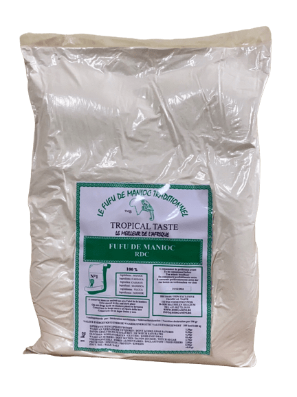 Cassava Flour RDC Congo 800 g | Africa Products Shop